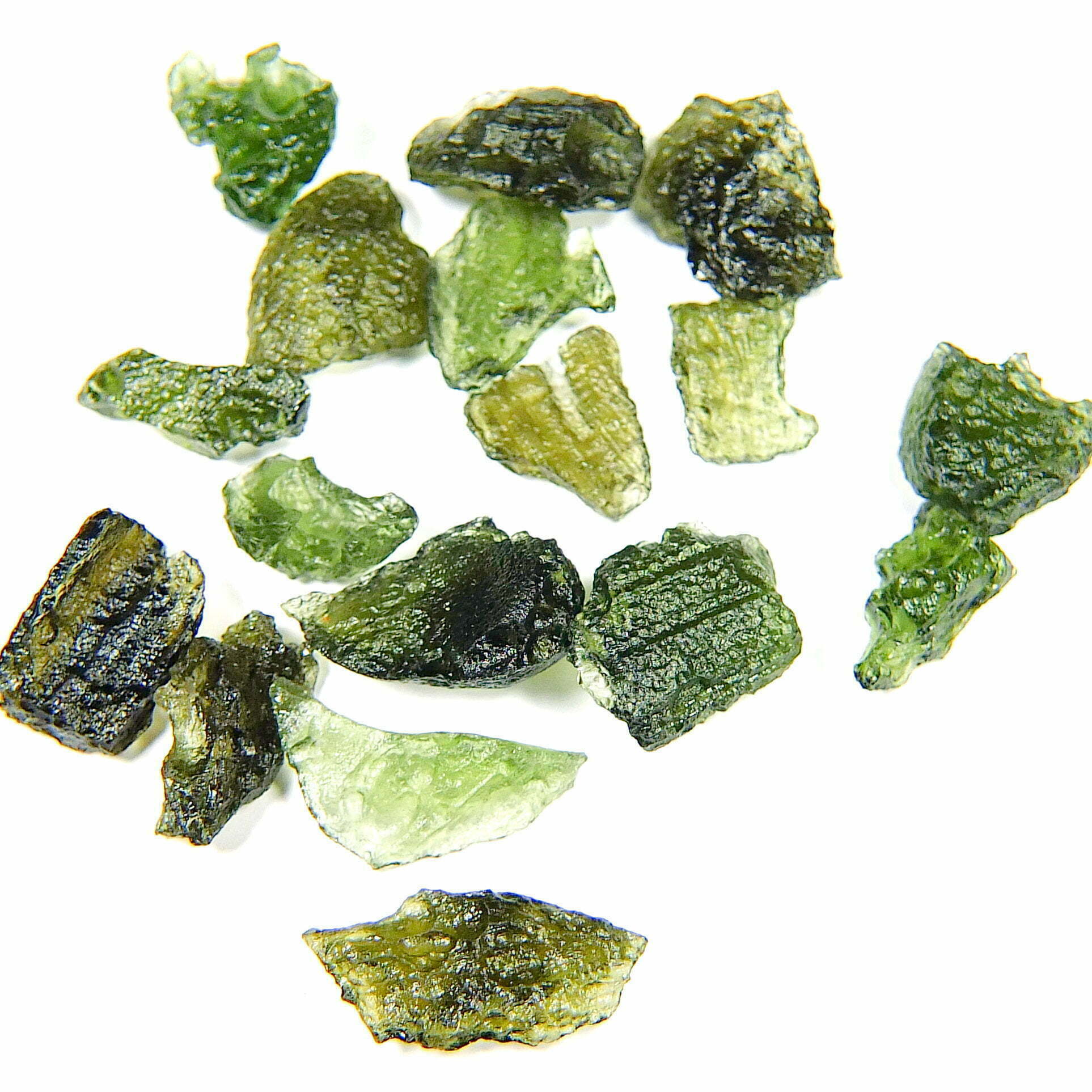 Moldavites - Wholesale lot - quality A / A+ - NaturalMoldavites.com