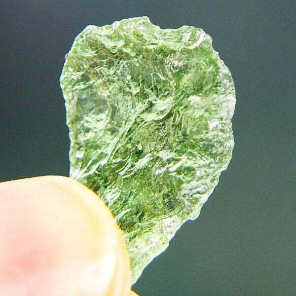 Poisonous green Moldavite - Rare - Certified - NaturalMoldavites.com
