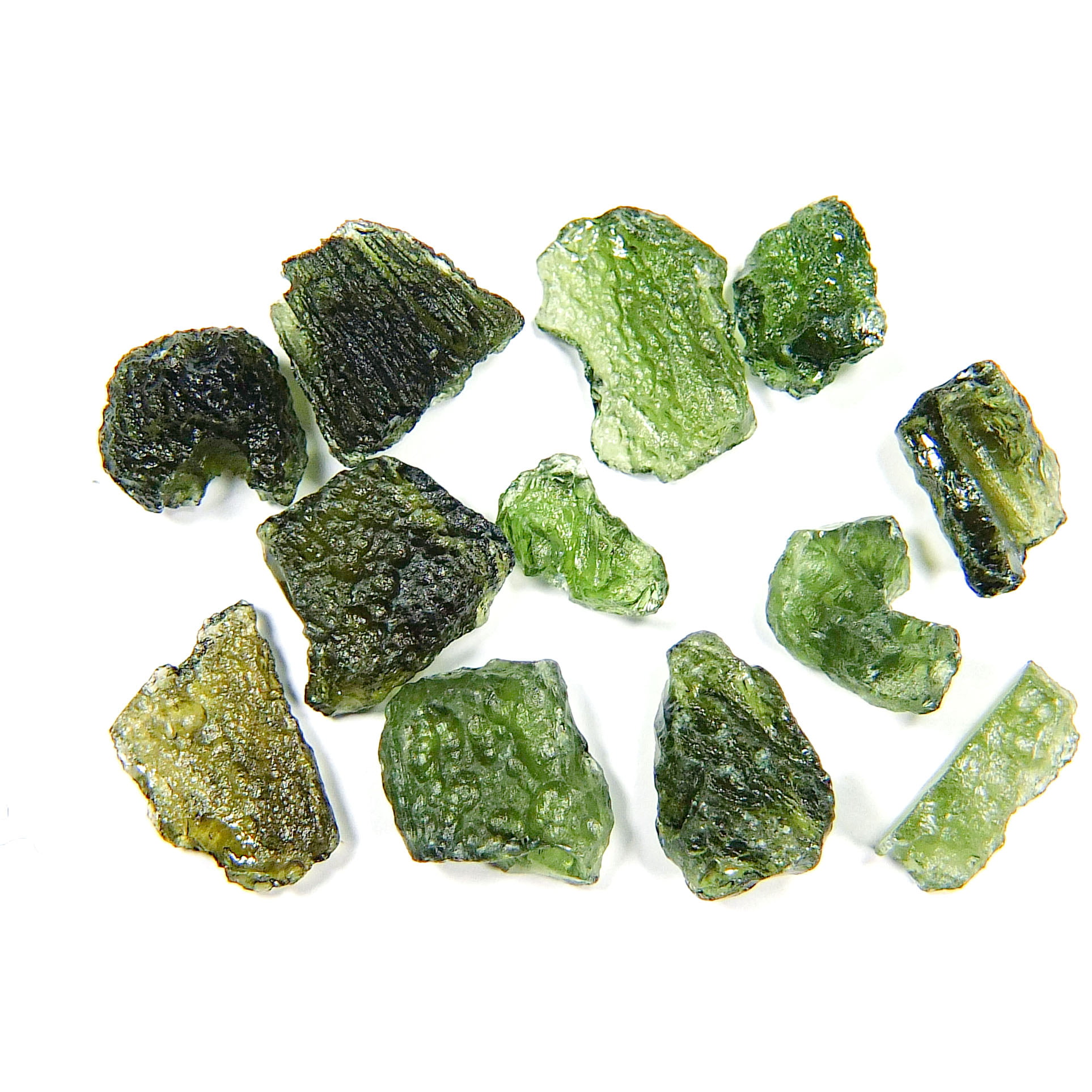 Small Moldavites - wholesale lot - NaturalMoldavites.com