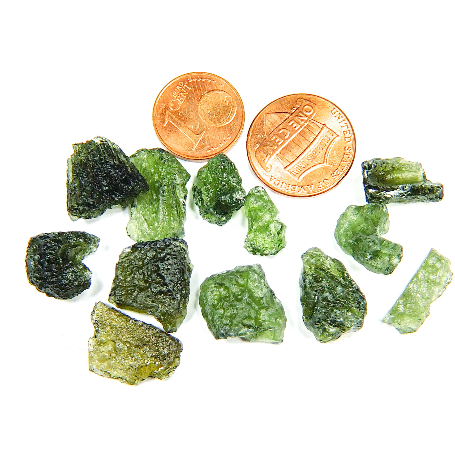 Small Moldavites - wholesale lot - NaturalMoldavites.com