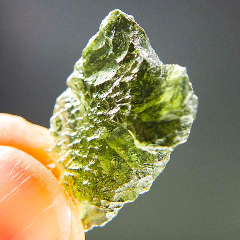 Moldavite with CERTIFICATE - quality A+ - NaturalMoldavites.com